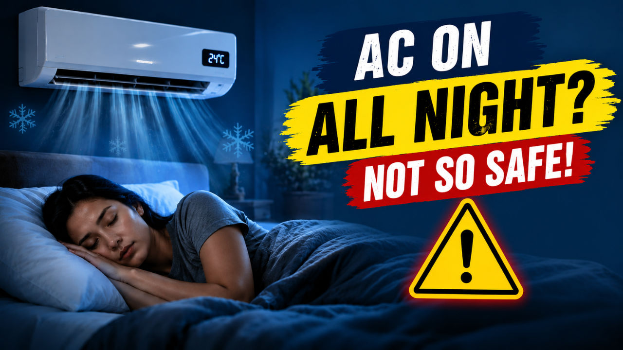Sleeping with AC on overnight? It may make you ill, here is how