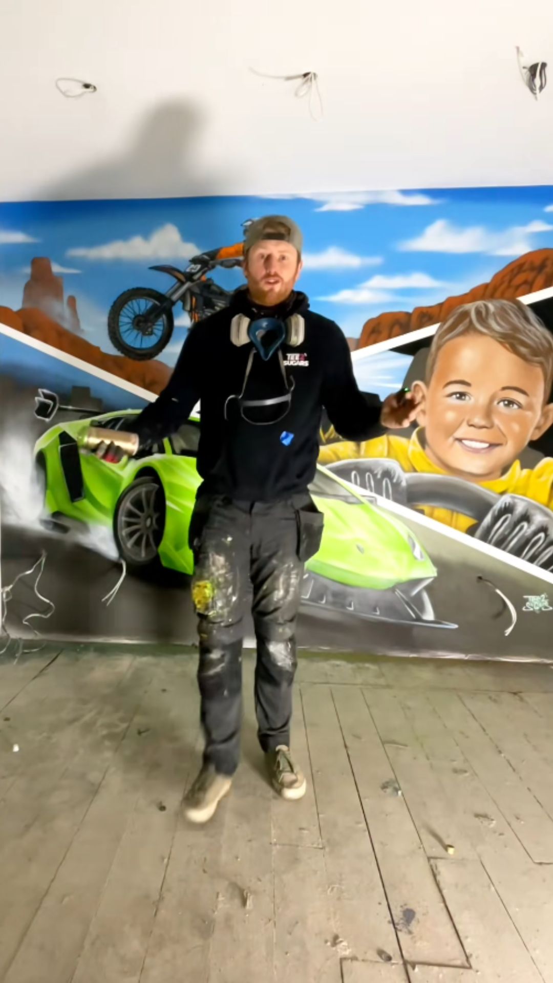 Spray paint techniques for stunning mural art