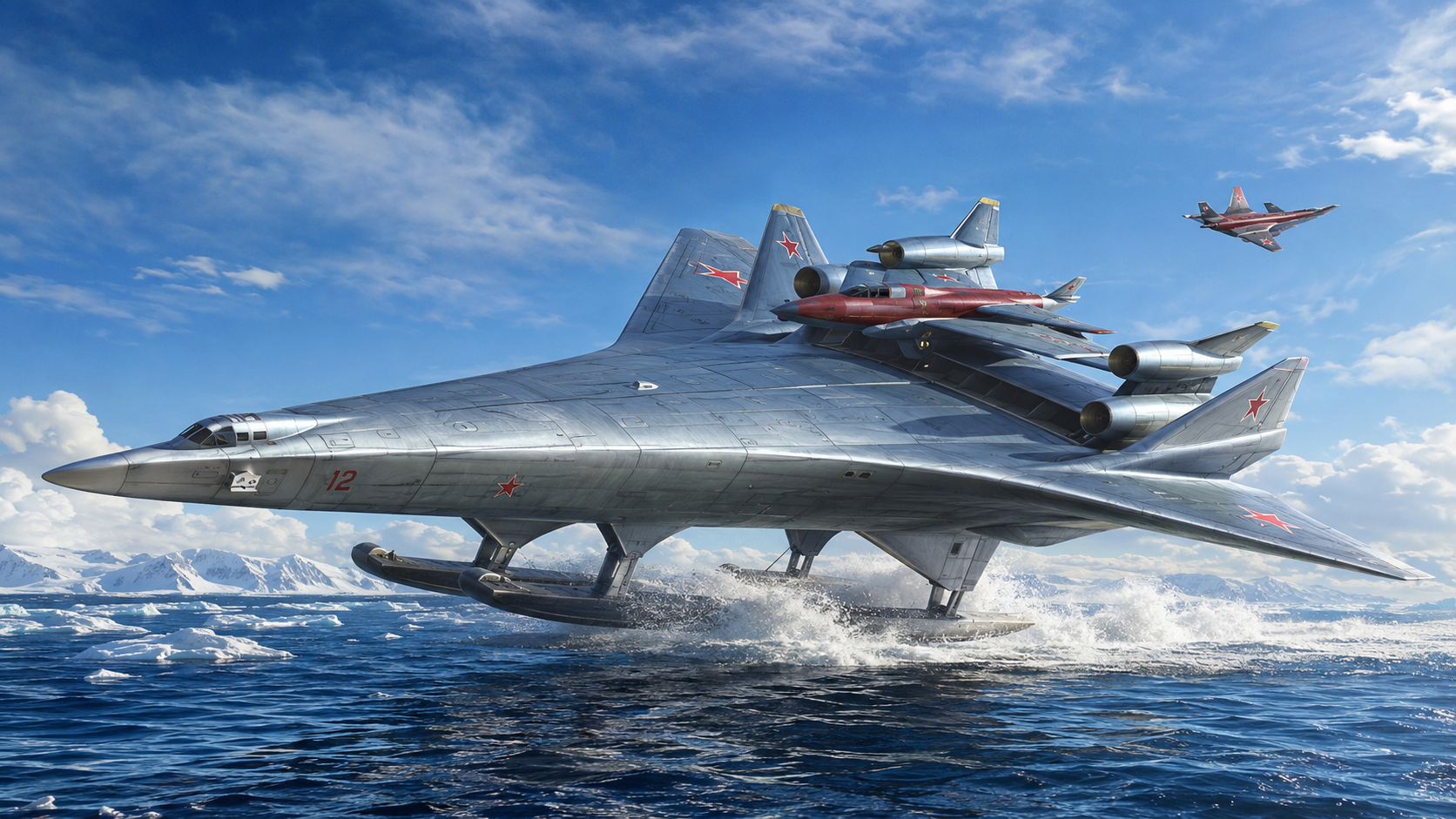 The most overkill bomber ever - Bartini’s nuclear flying boat monster