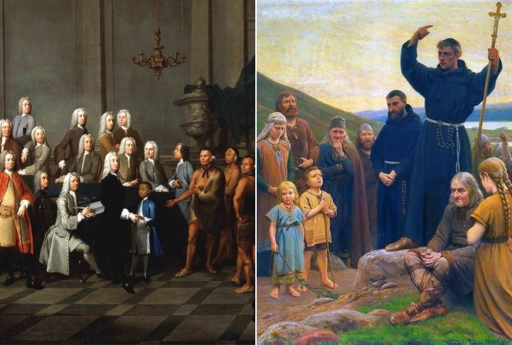 Ten contrasts between two worlds that shaped North America