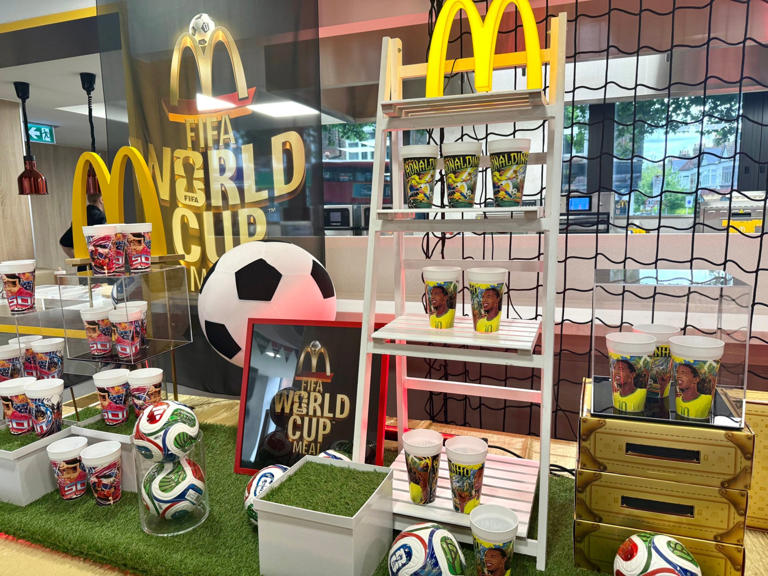 I got the UK’s first taste of McDonald’s new World Cup menu — it ...