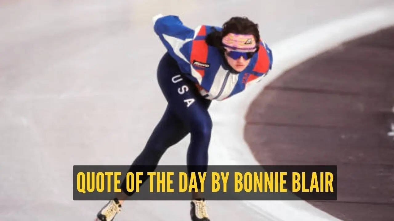 Quote of the day for kids by Bonnie Blair: "Winning doesn’t always mean ...