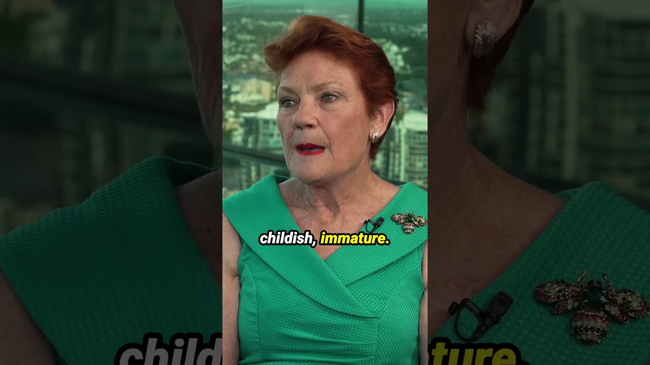 Pauline Hanson on the state of Australian politics