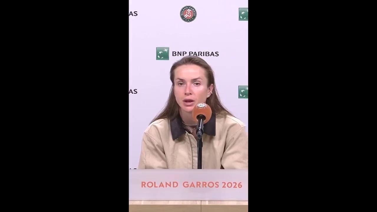 'Pain every day. I feel for Ukraine' - Svitolina bows out at French ...
