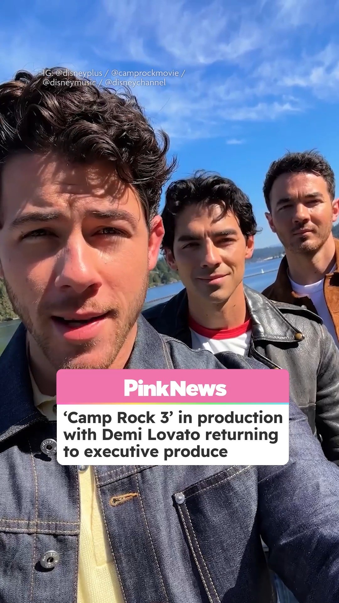 Jonas Brothers & Demi Lovato reunite for Camp Rock 3! Disney confirms ...