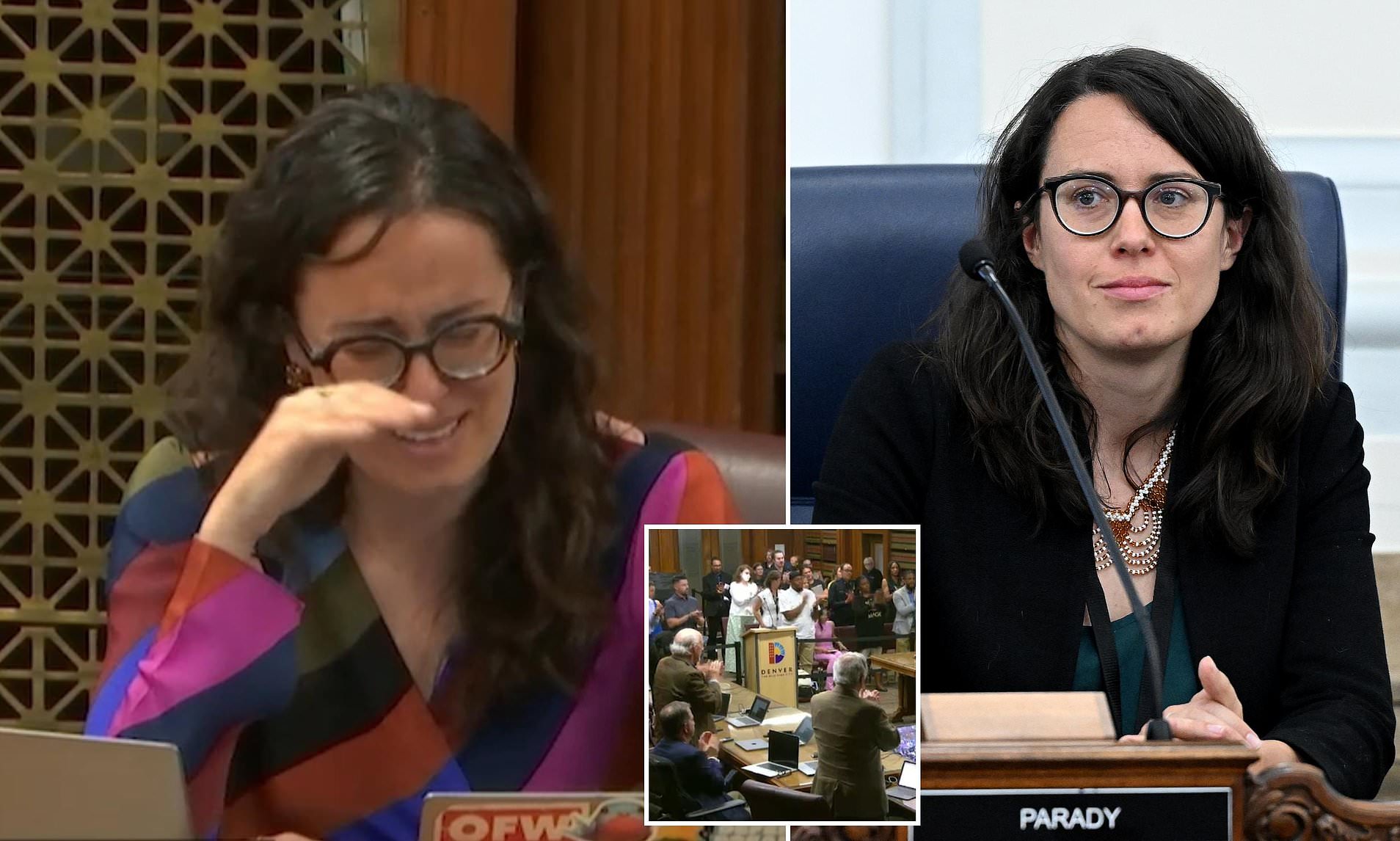Progressive lawmaker sobs as she resigns over illness as she's too ...
