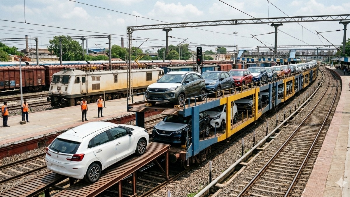 Did you know? You can transport your car by train in India. Here's the cost