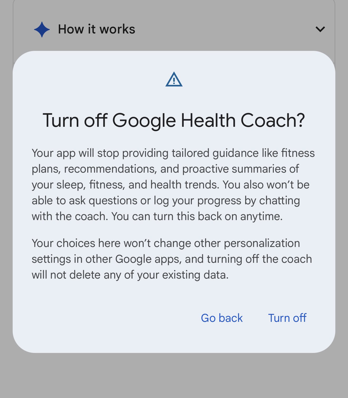 How to turn off Google Health Coach in the new Google Health app
