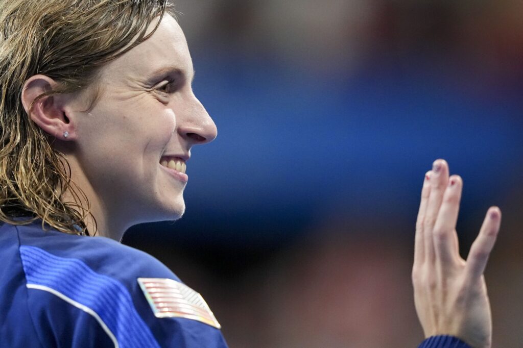 Katie Ledecky discusses the non-swimming challenge she found most difficult