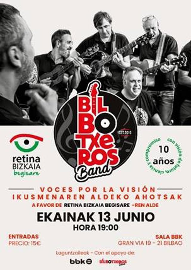 Un concierto solidario con Bilbotxeros Band recaudará fondos para ...