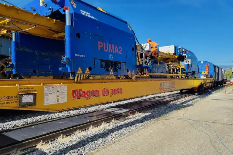 Trains in Switzerland are now running over solar panels in a first-of ...