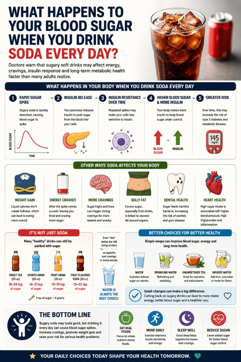 What happens to your blood sugar when you drink soda every day ...