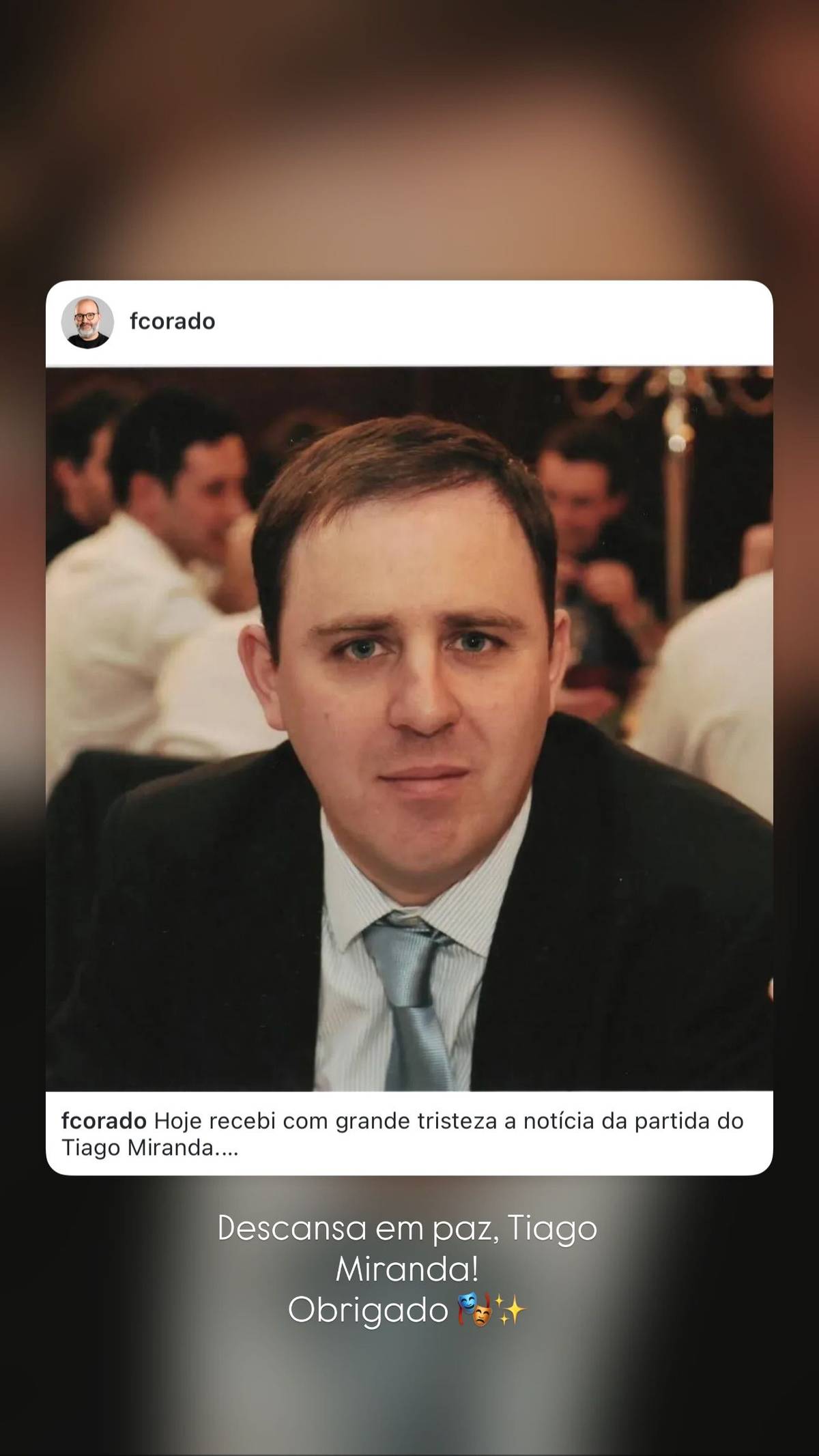 Com o coração 'despedaçado', João Jesus lamenta morte: "Descansa em paz"