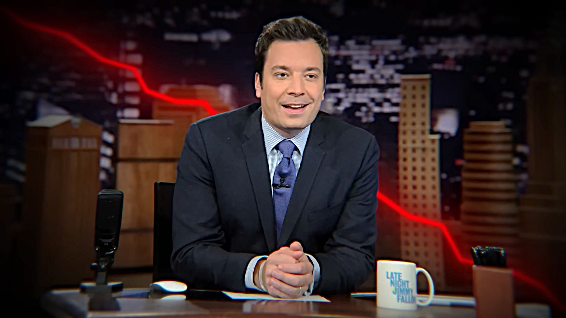 Jimmy Fallon's nice guy act finally caught up with him