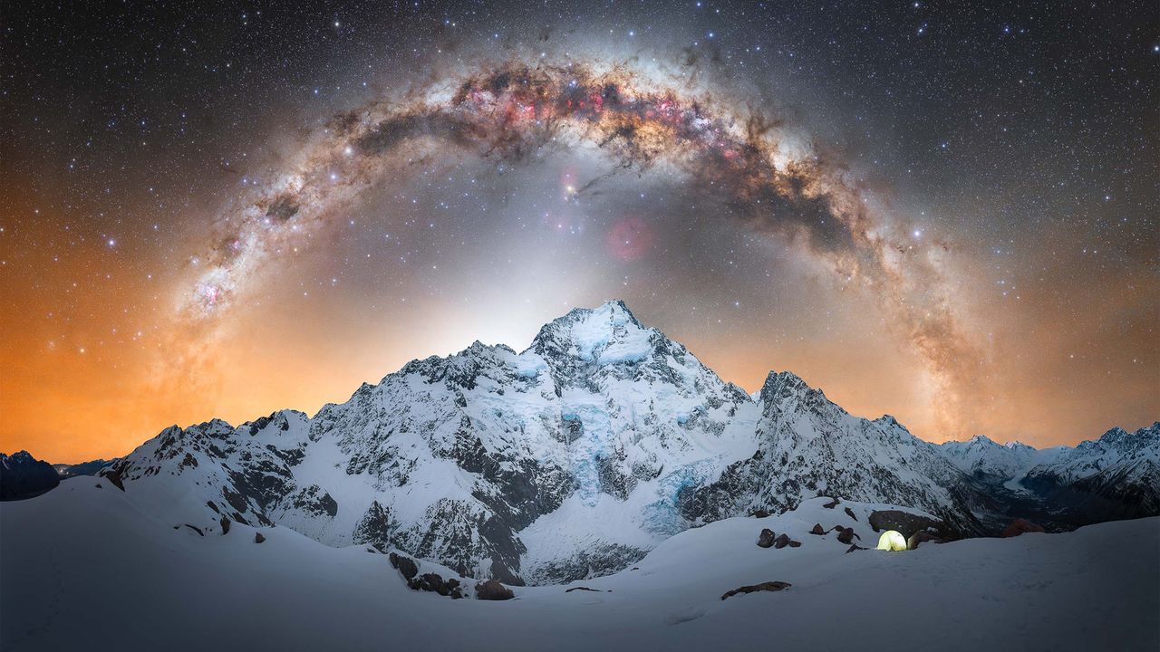 Award-winning Milky Way photo above Aoraki became one of the most ...