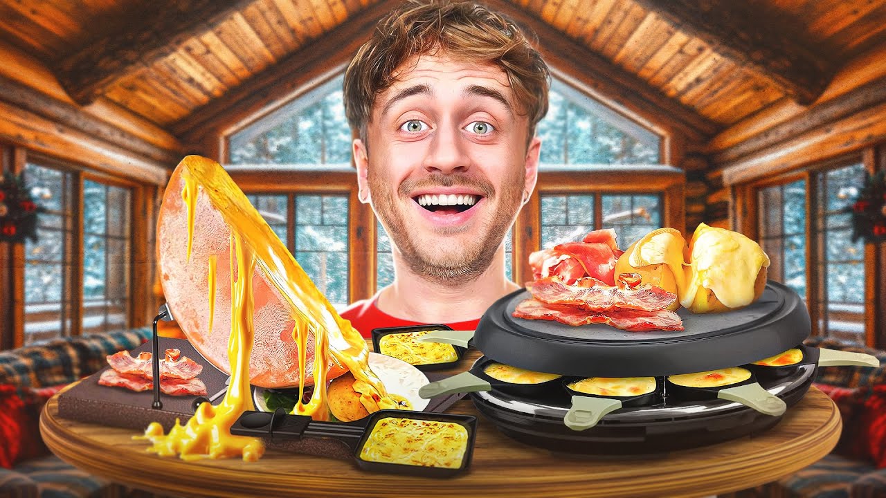 Je déguste une raclette en solo 🧀 (et c'est très bon délire)