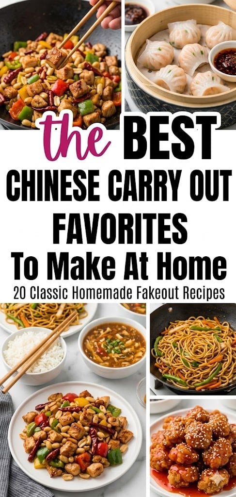 20 Chinese carry out favorites to make at home