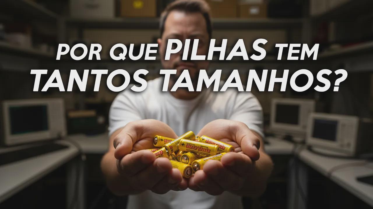 Por que as pilhas tem AA, AAA, C e D? A resposta vai te surpreender