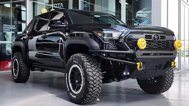 2026 Toyota Tacoma in 'Back to the Future' get-up looks pretty McFly