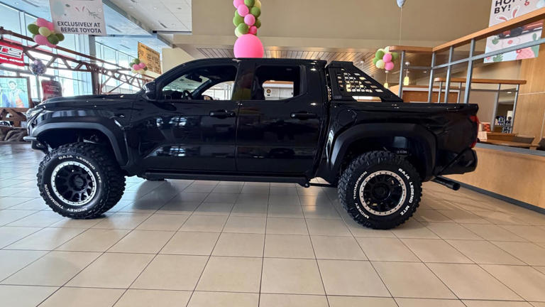 2026 Toyota Tacoma in 'Back to the Future' get-up looks pretty McFly