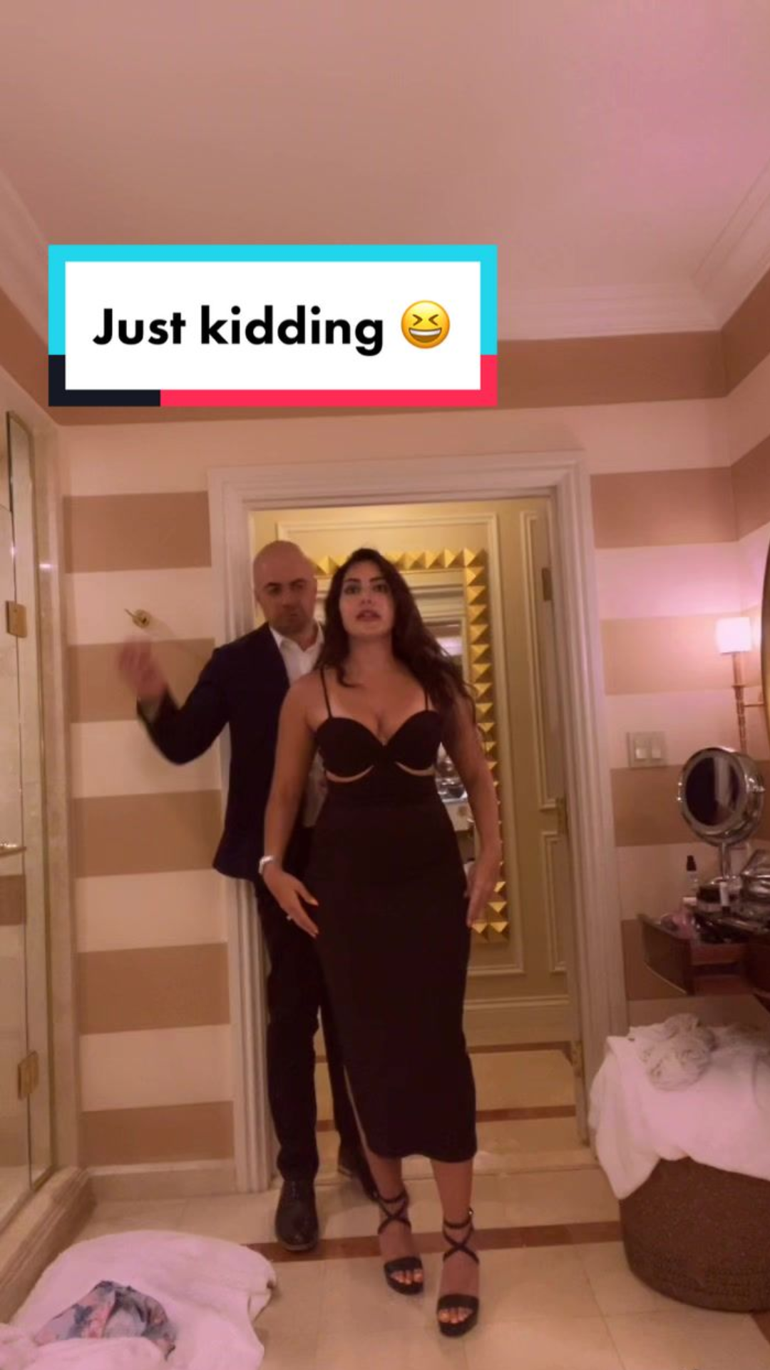 Couple comedy gold expensive dress prank goes hilariously wrong