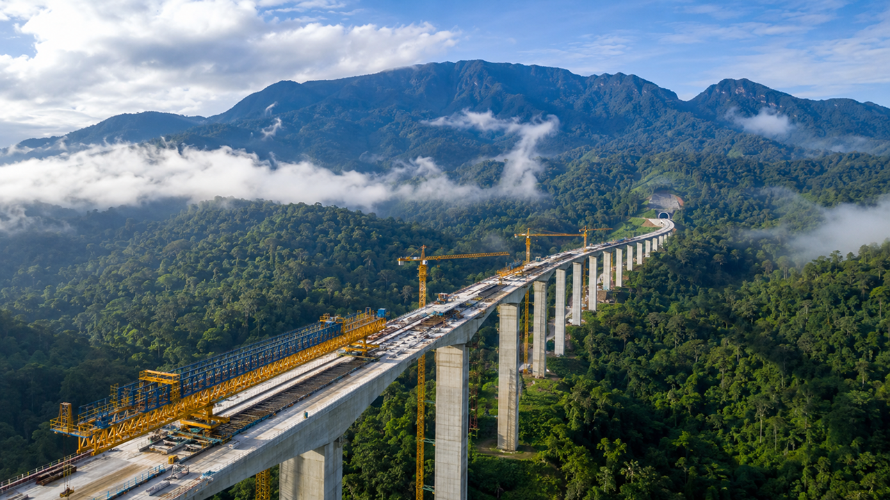 Malaysia's $16 billion railway cutting across the entire peninsula with ...