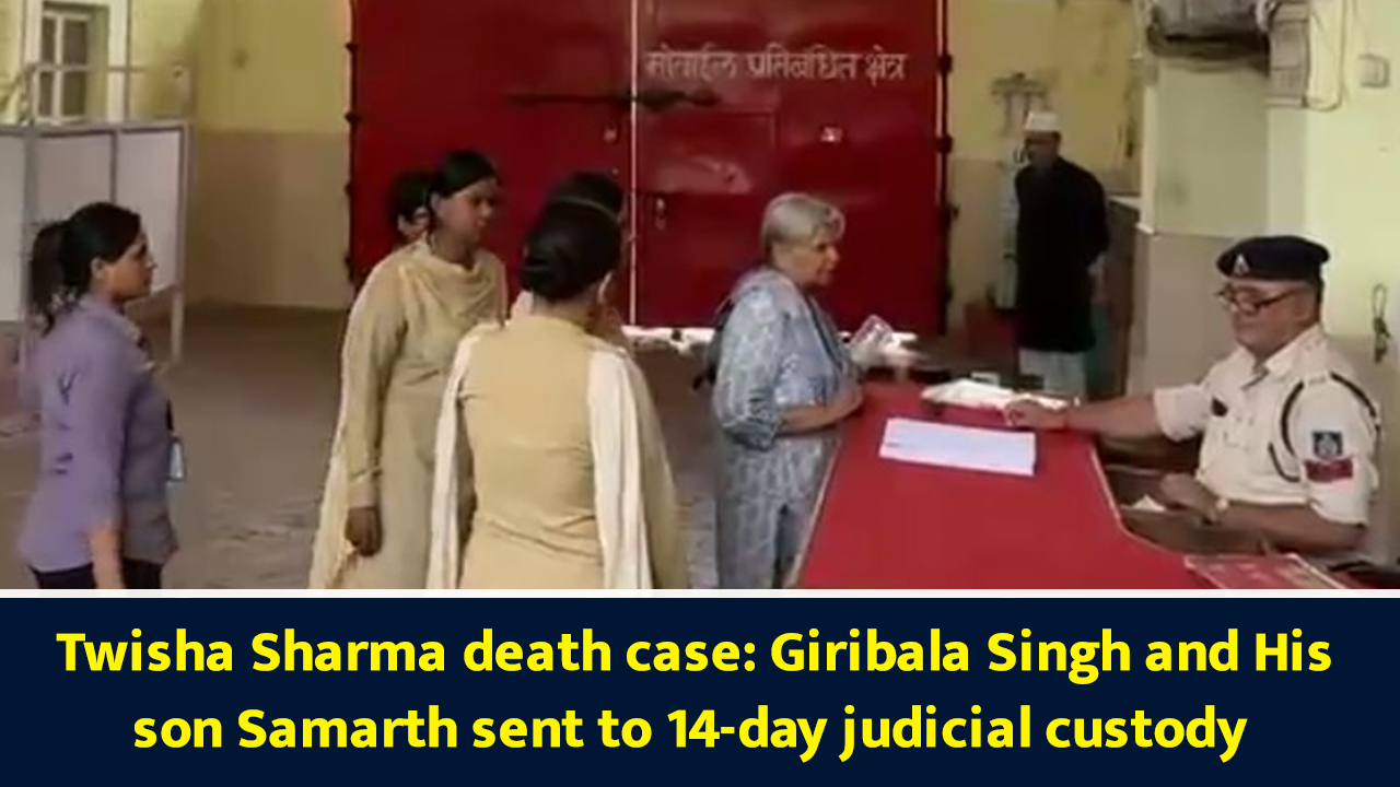 Twisha Sharma death case: Giribala Singh and his son Samarth sent to 14 ...