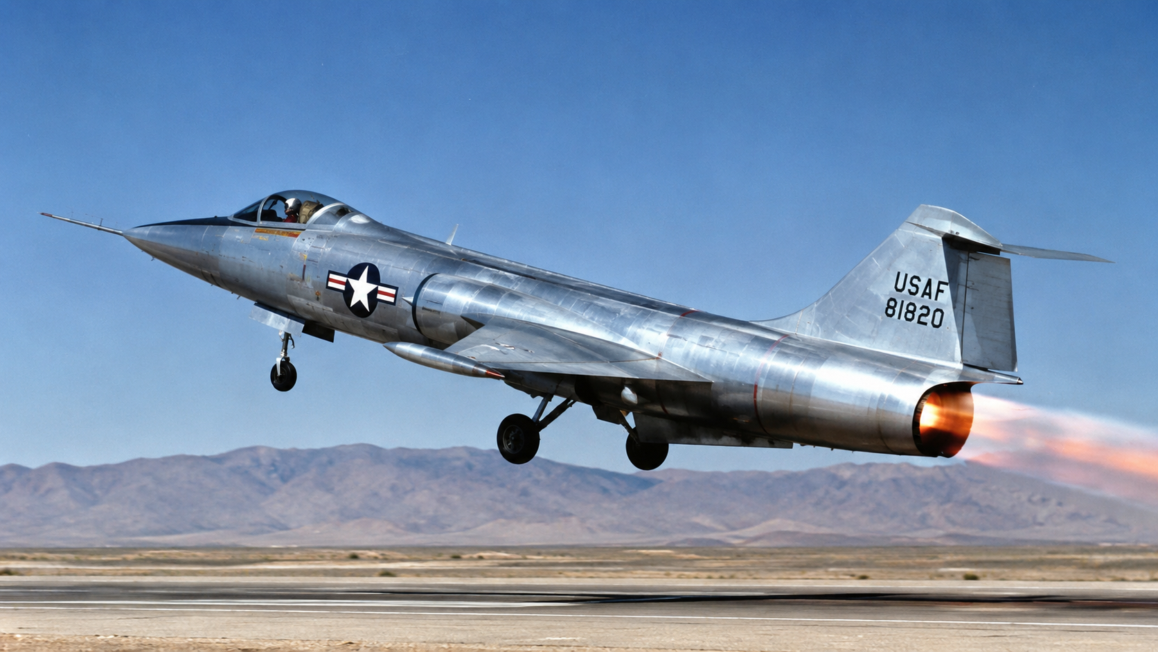 The F-104 Starfighter - Lockheed built a Mach 2 fighter that could ...