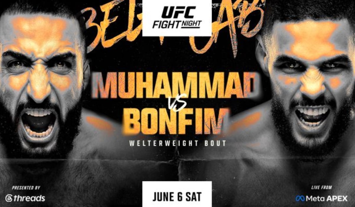 How to watch UFC Fight Night: Muhammad vs Bonfim