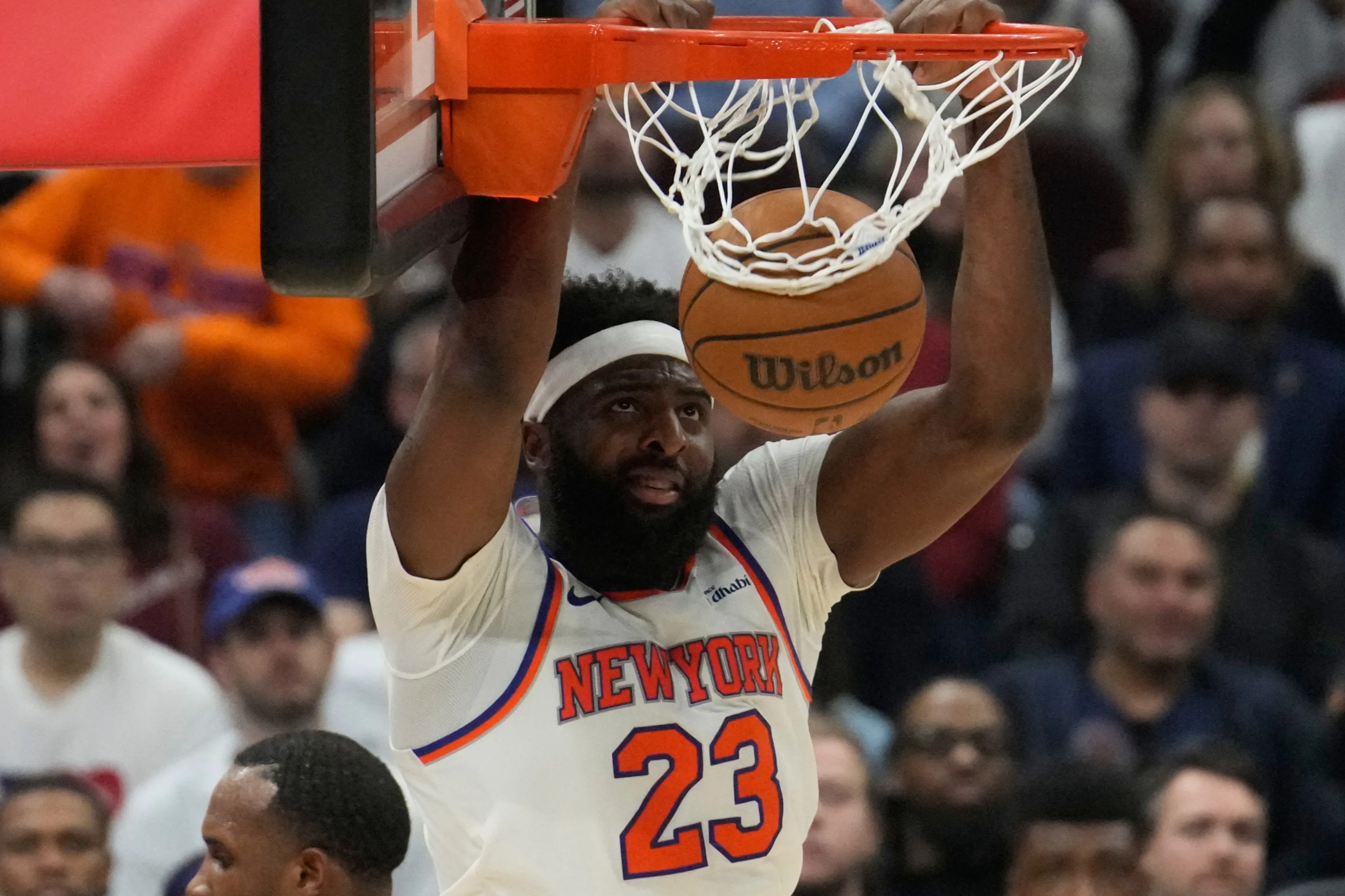 Mitchell Robinson avoiding media as mystery grows around broken pinky ...