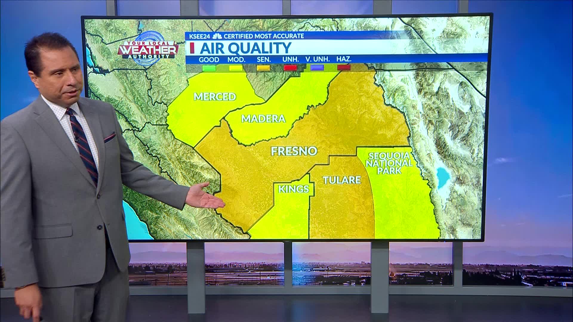 Tuesday South Valley forecast