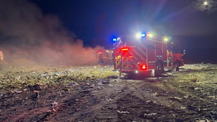 Fire crews extinguish landfill fire in Weld County