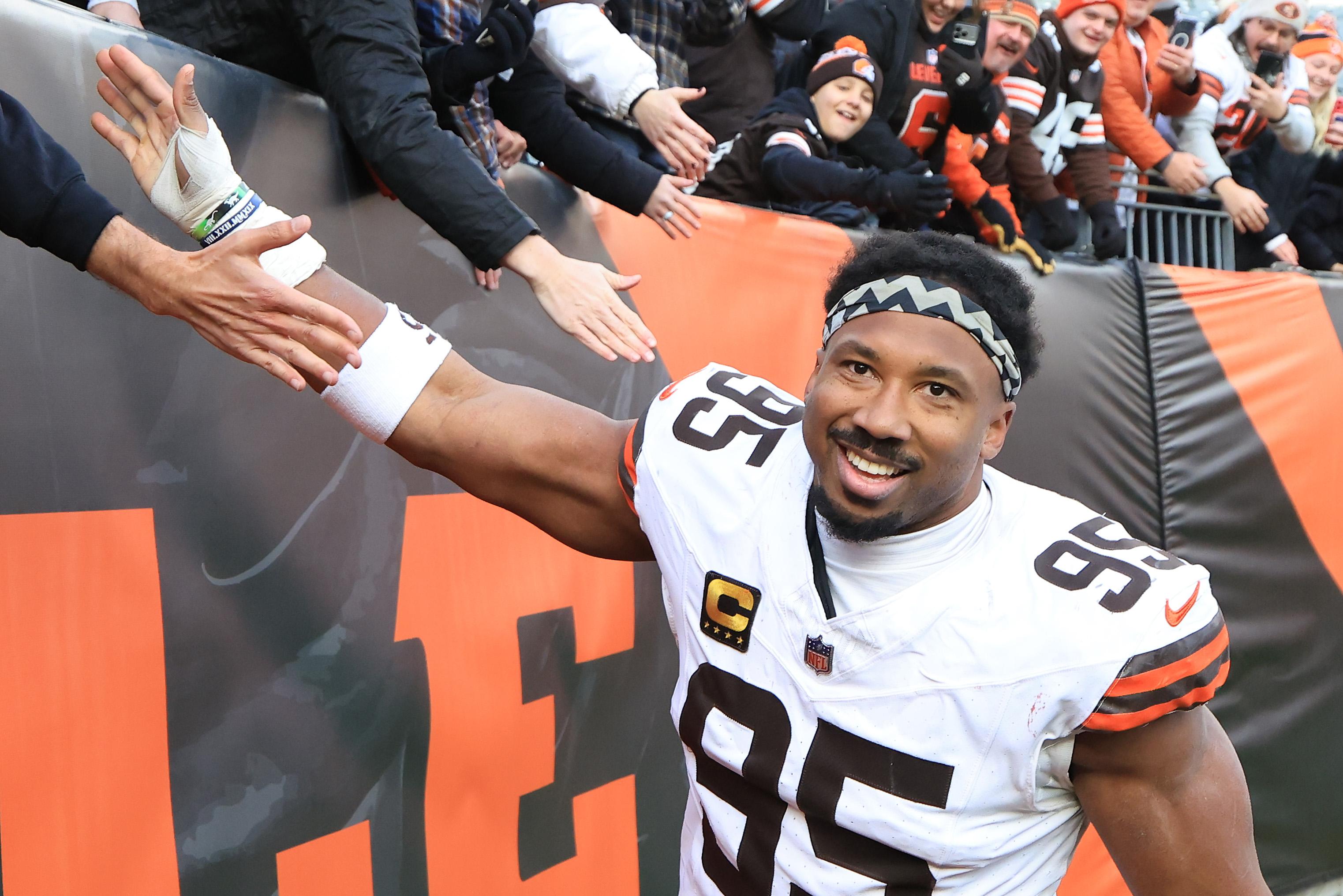 Myles Garrett: 'Leaving is the hard part'