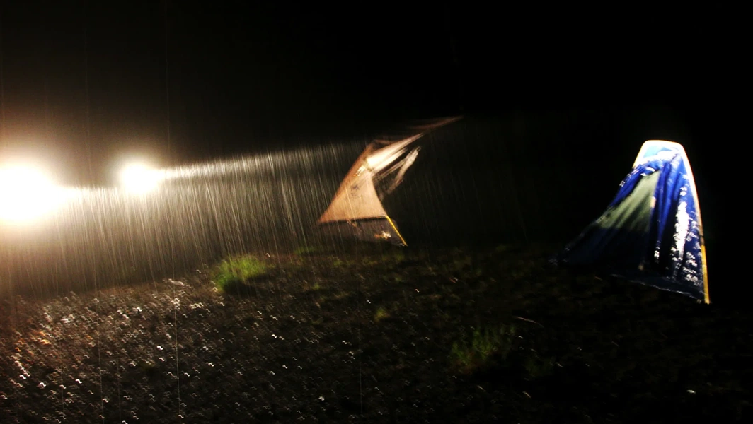 Why rain-on-tent sounds feel like a warm hug
