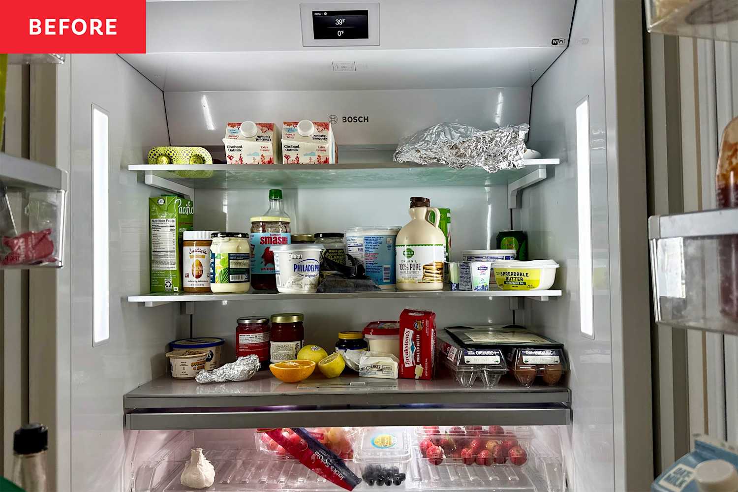 I transformed my messy fridge without decluttering it with this classic ...