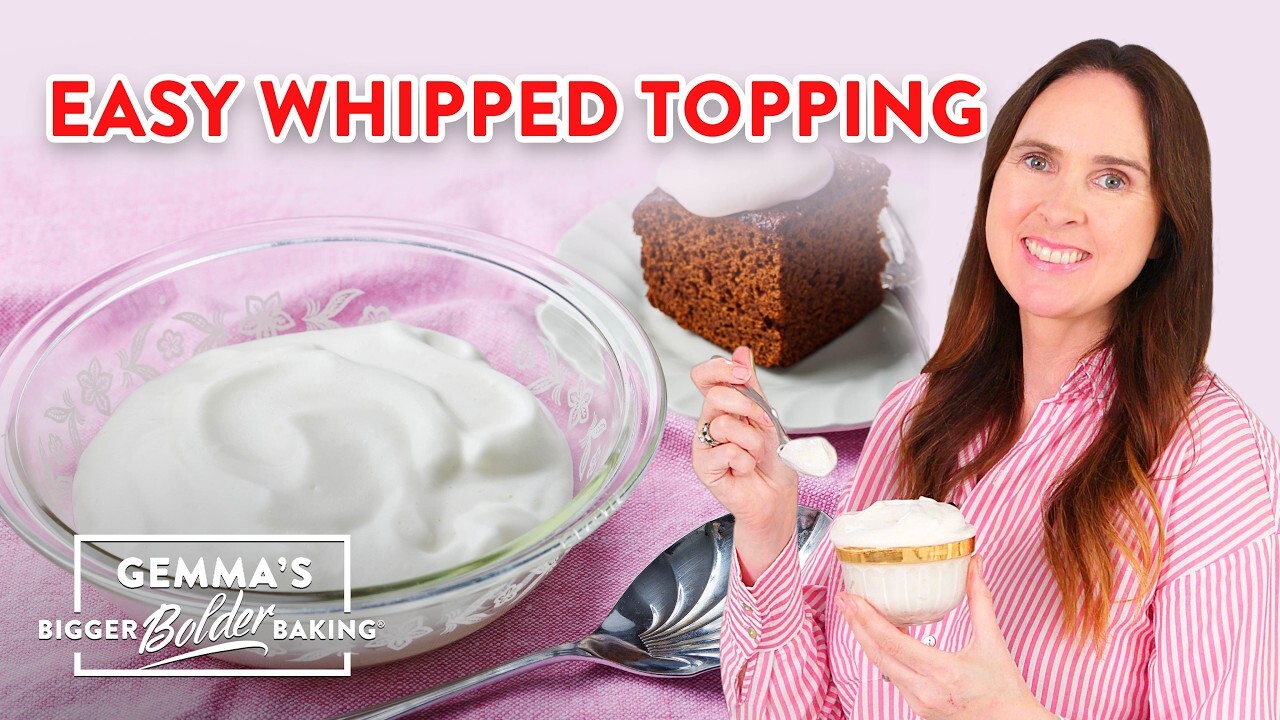 Easy whipped cream substitute (how to make whipped topping without ...