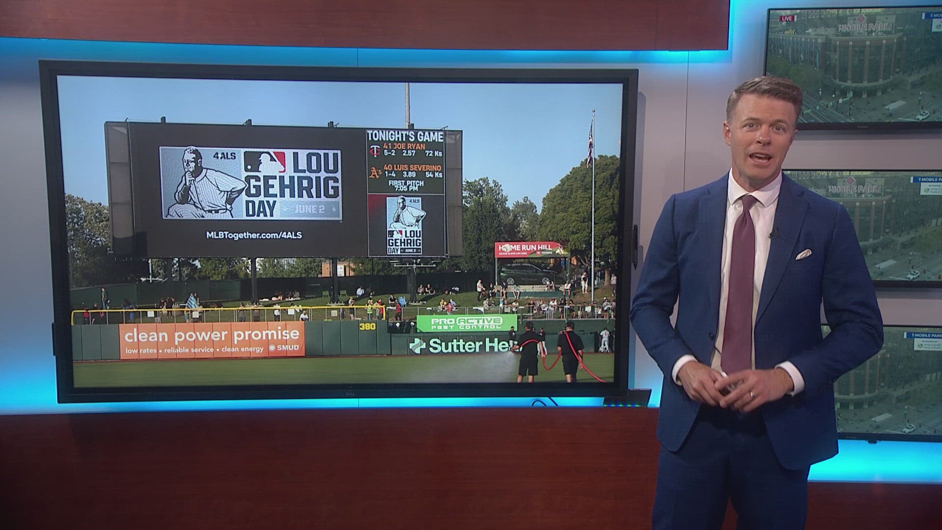 Lou Gehrig Day at tonight's Mariners game