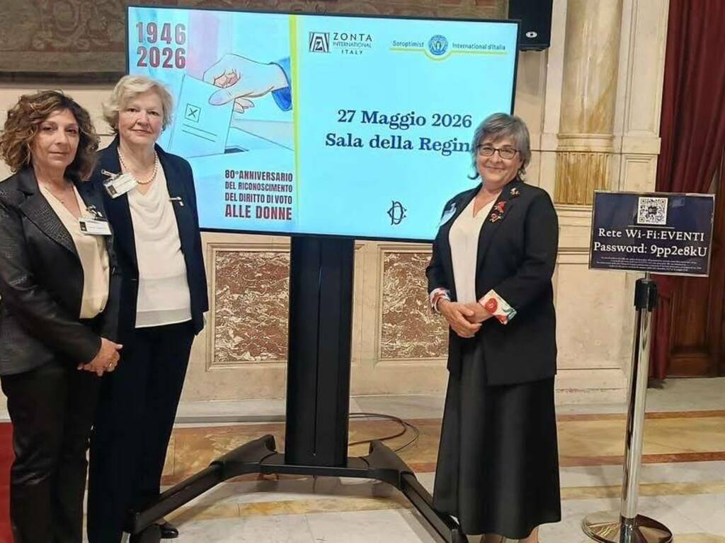 Zonta Club Alassio-Albenga a Palazzo Montecitorio per gli ottant’anni ...