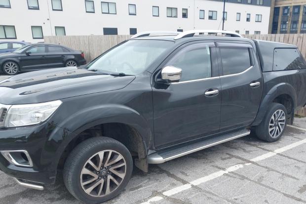 Police reveal where this one-tonne pickup truck turned up in the ...