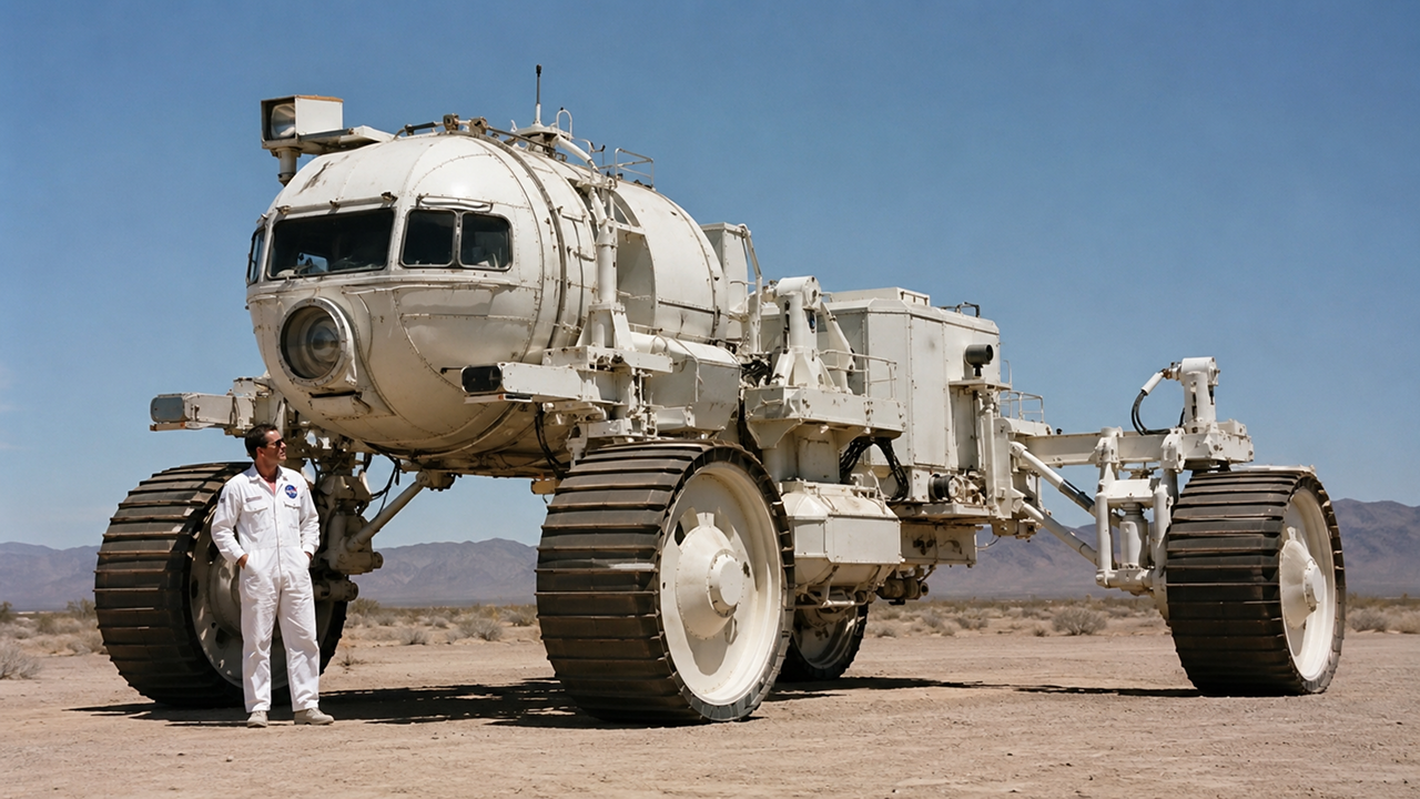 NASA built a moon truck with General Motors, then left it to rot in the ...