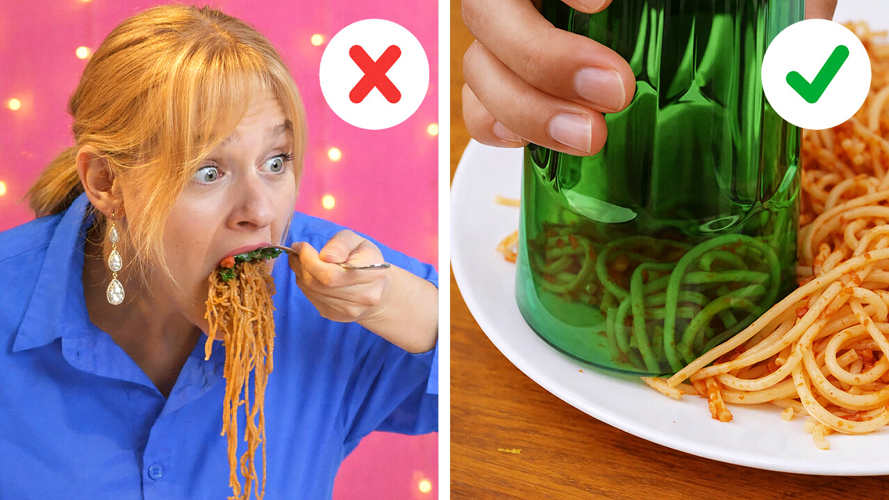 Conquering the challenge of eating difficult dishes