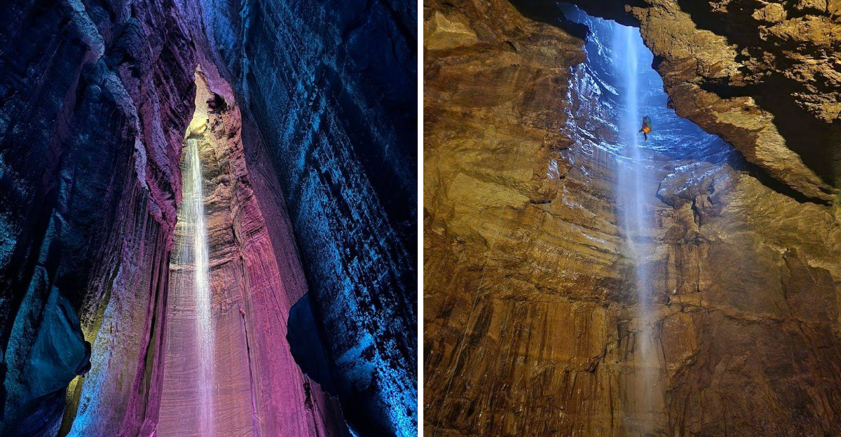 11 mysterious underground waterfalls hidden beneath the surface