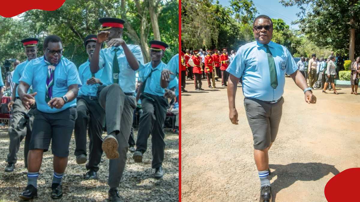 Bungoma Governor Ken Lusaka dons Kibabii High School uniform, joins ...