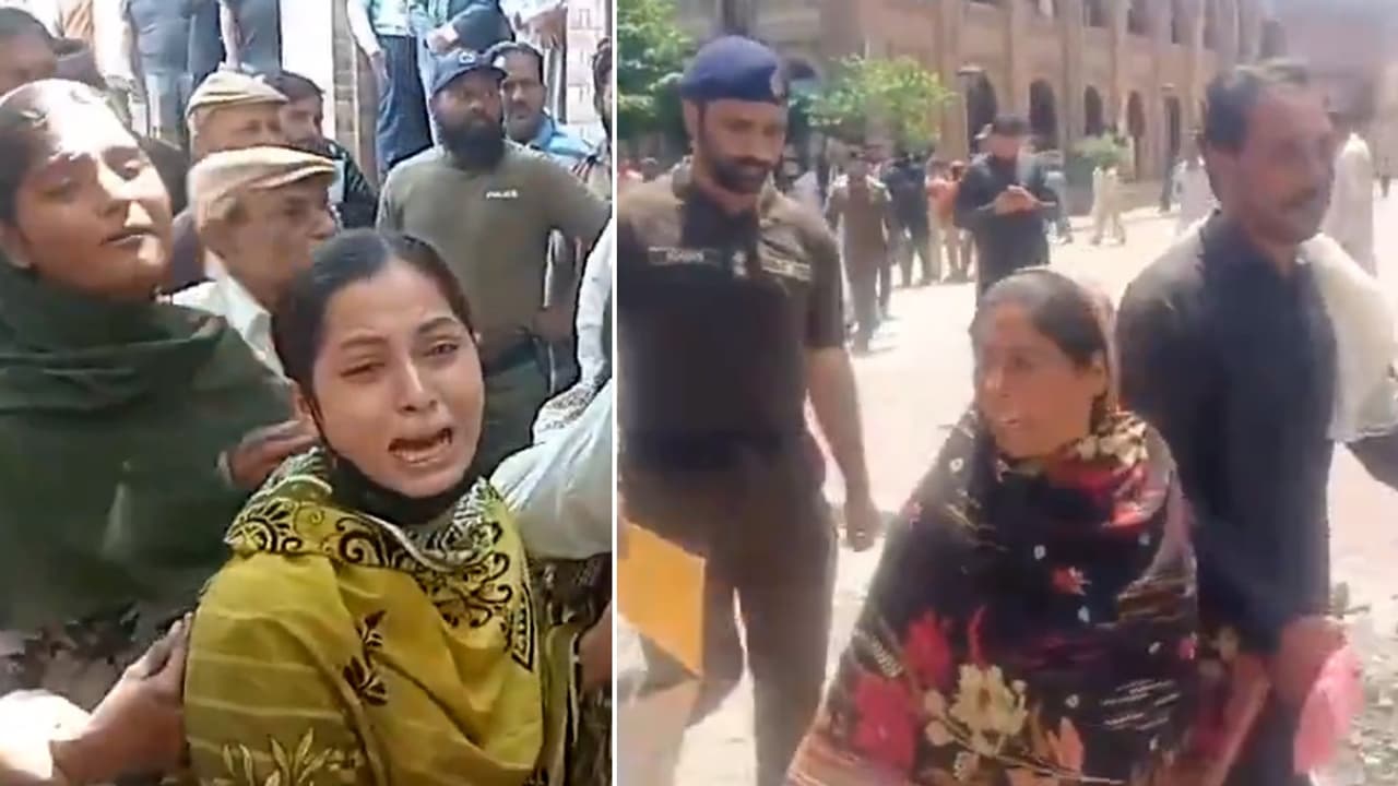 Pakistan viral video: Mother leaves 8 children for second husband ...