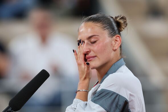 French Open semi-finalist consoled by interviewer after breaking down ...