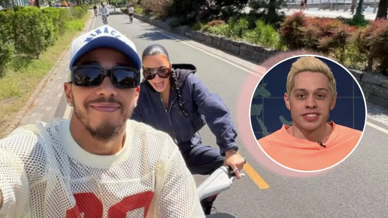 Lewis Hamilton feels 'threatened' by Kim Kardashian's ex: 'Pete’s ...