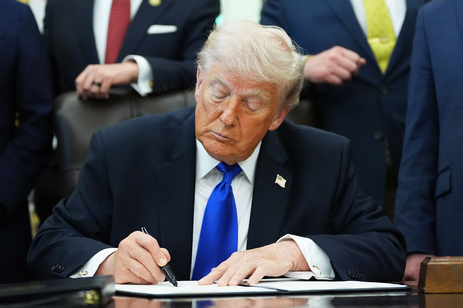 Trump signs order seeking early access to powerful AI models before ...