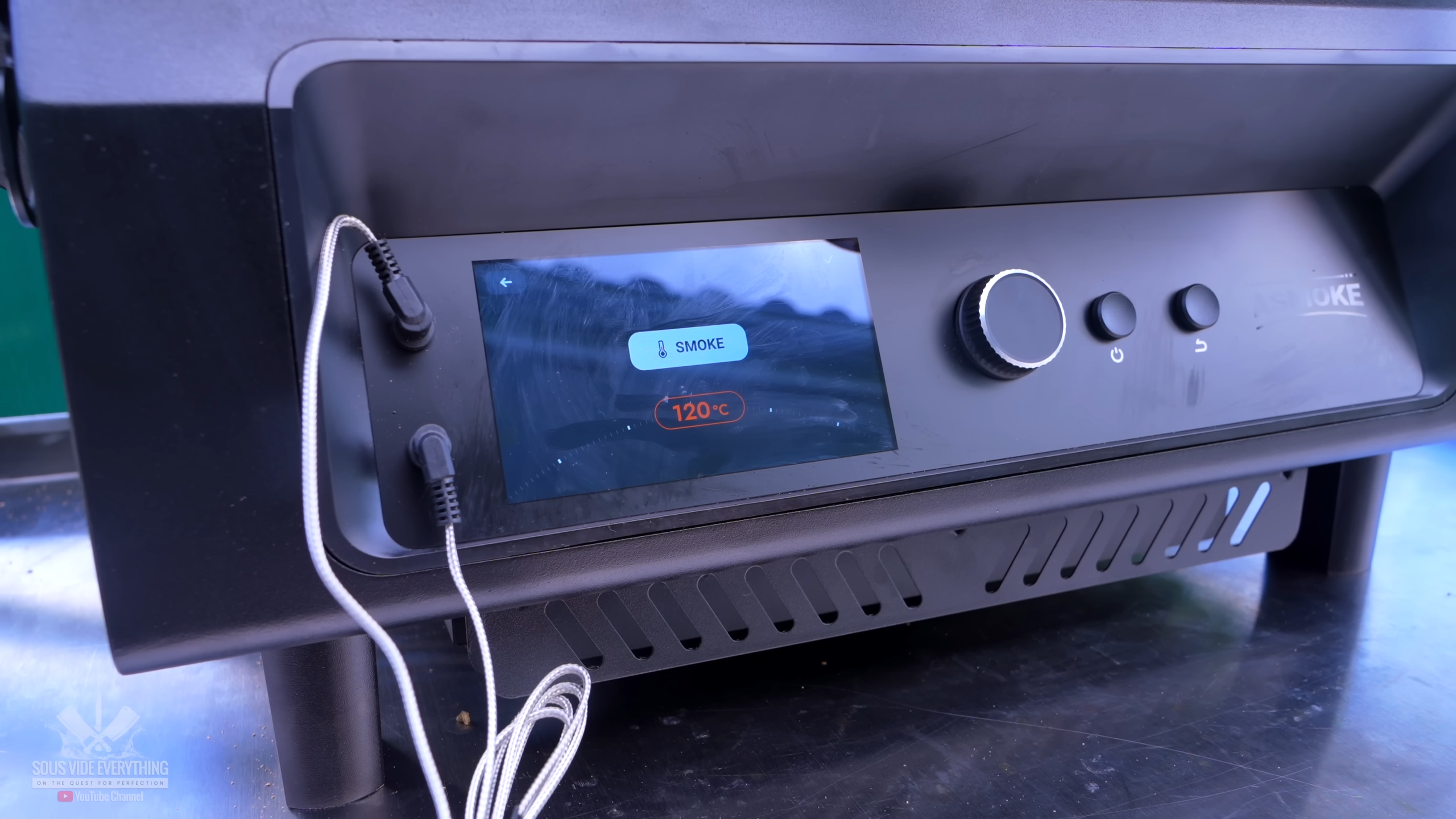 He found a tiny smoker that should not make real BBQ