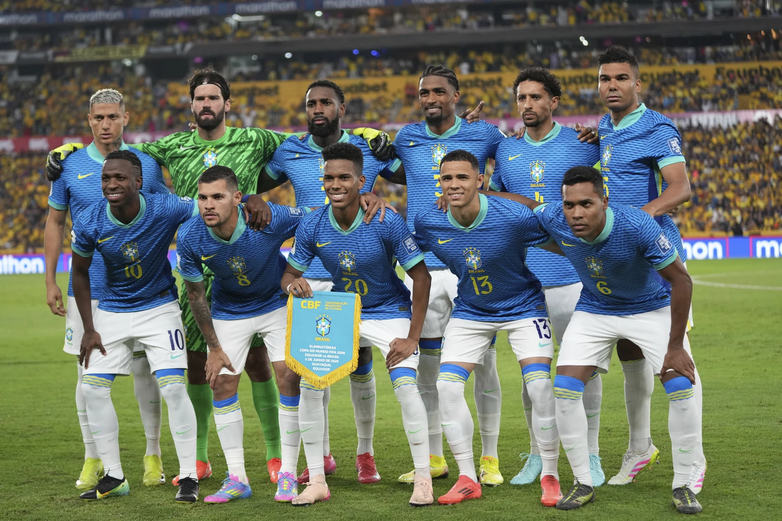 Brasilien an der Fussball-WM 2026: Kader, Spielplan und Resultate