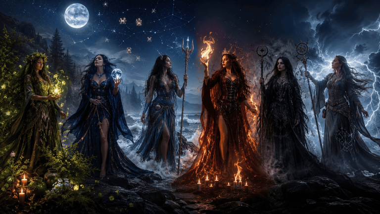 Which type of witch reflects your zodiac sign